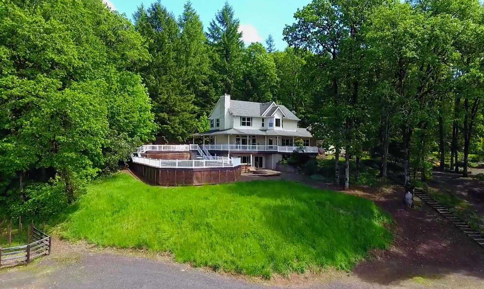 The perfect culmination of scenic countryside with grocery store ...